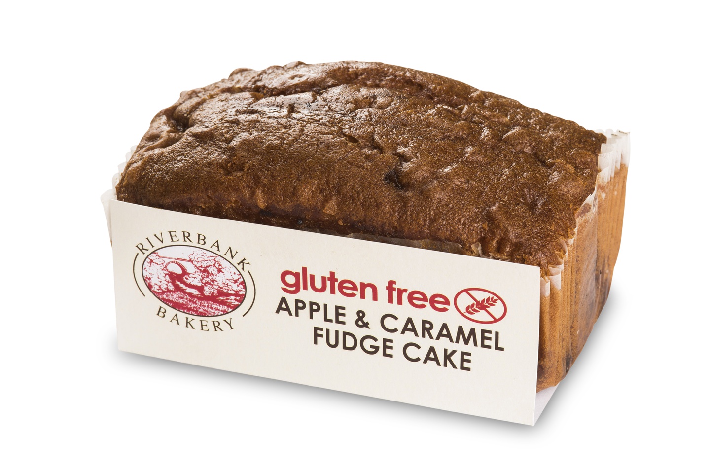 Gluten Free Apple & Caramel Fudge Cake -- Riverbank Bakery